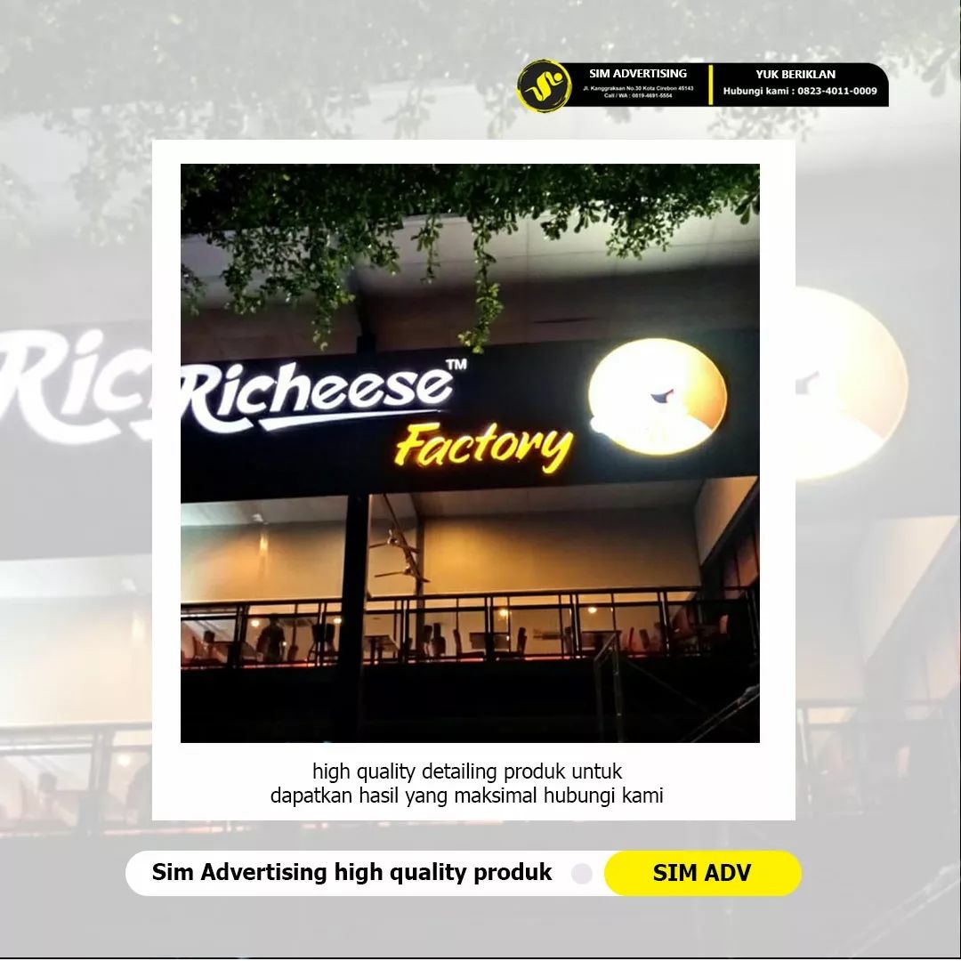 Jasa Pembuatan Neon Box Acrylic Sebagai Media Promosi Terbaik | SIM ...